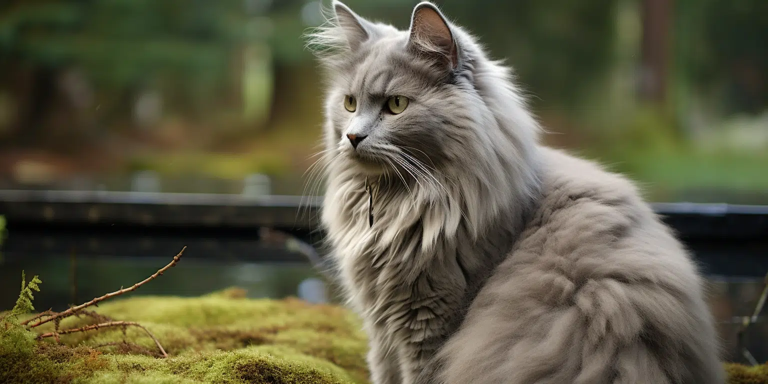 Nebelung Cat: A Silver Mist of Feline Grace